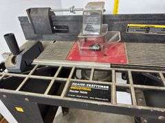 Craftsman Industrial Router Table - Kaufman Realty & Auctions