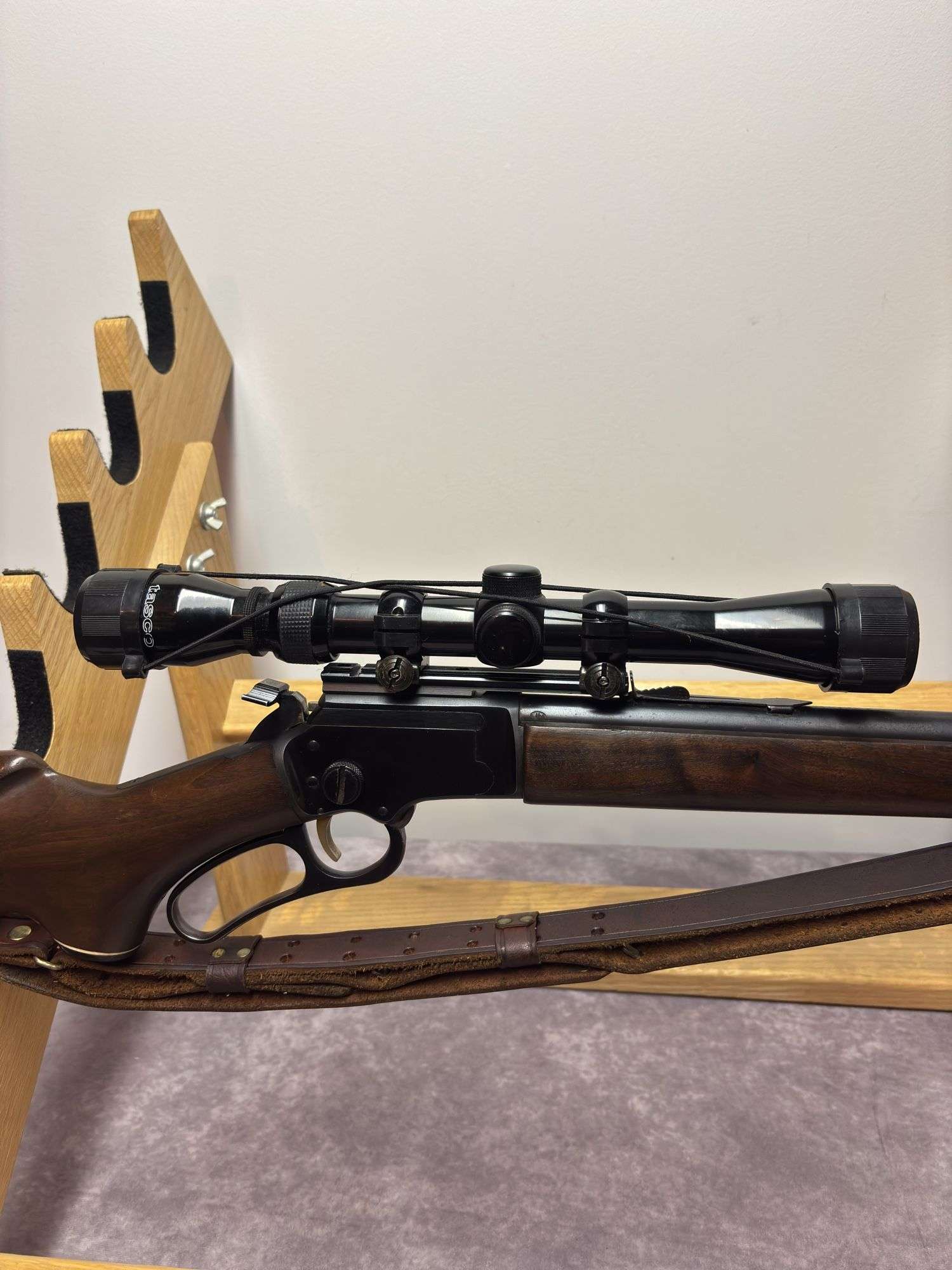 Marlin 39A ,Lever Action 22 Cal. w/Silver Antler Scope - Kaufman Realty ...