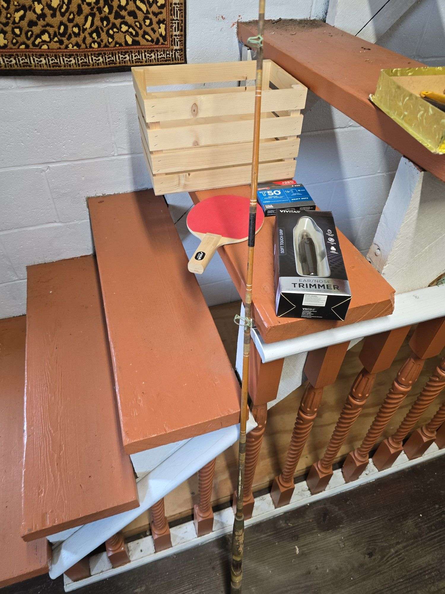 STAPLE, NOSE TRIMMER, WOODEN CRATE, PING PONG PADDLE - Kaufman Realty ...