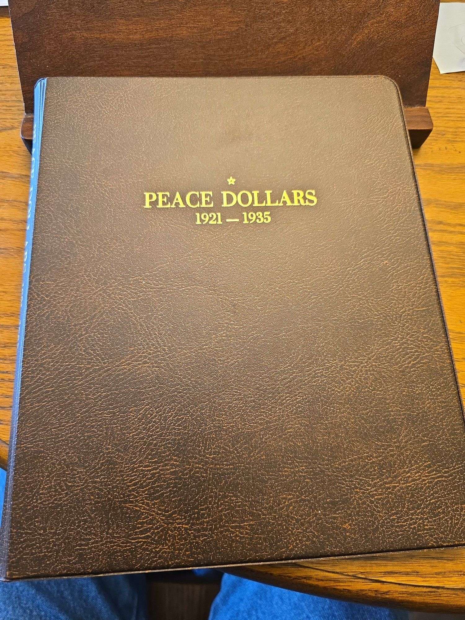 COMPLETE SET OF PEACE DOLLARS F-UNC - Kaufman Realty & Auctions