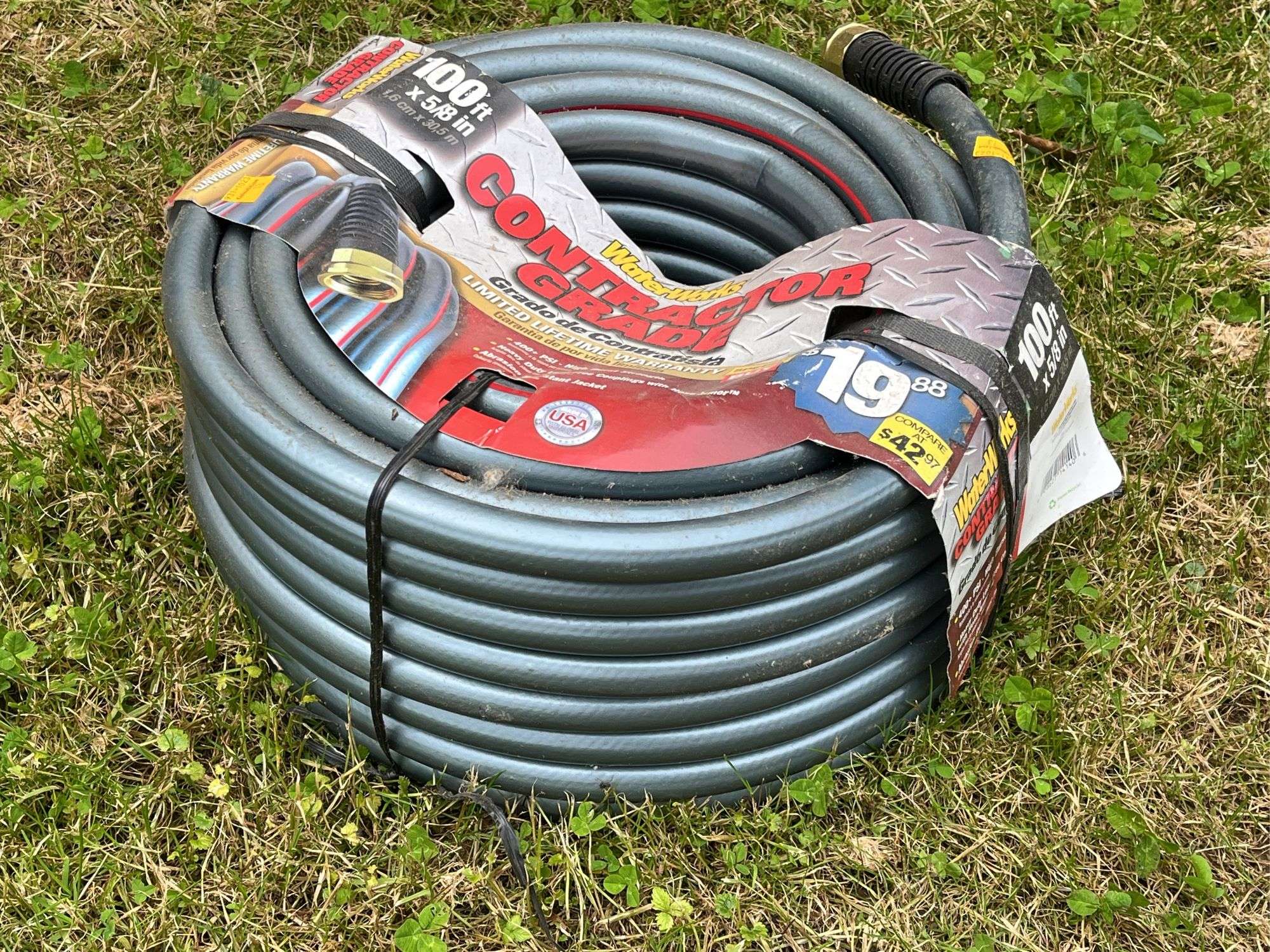 100’ Contractor Grade Water Hose - Kaufman Realty & Auctions