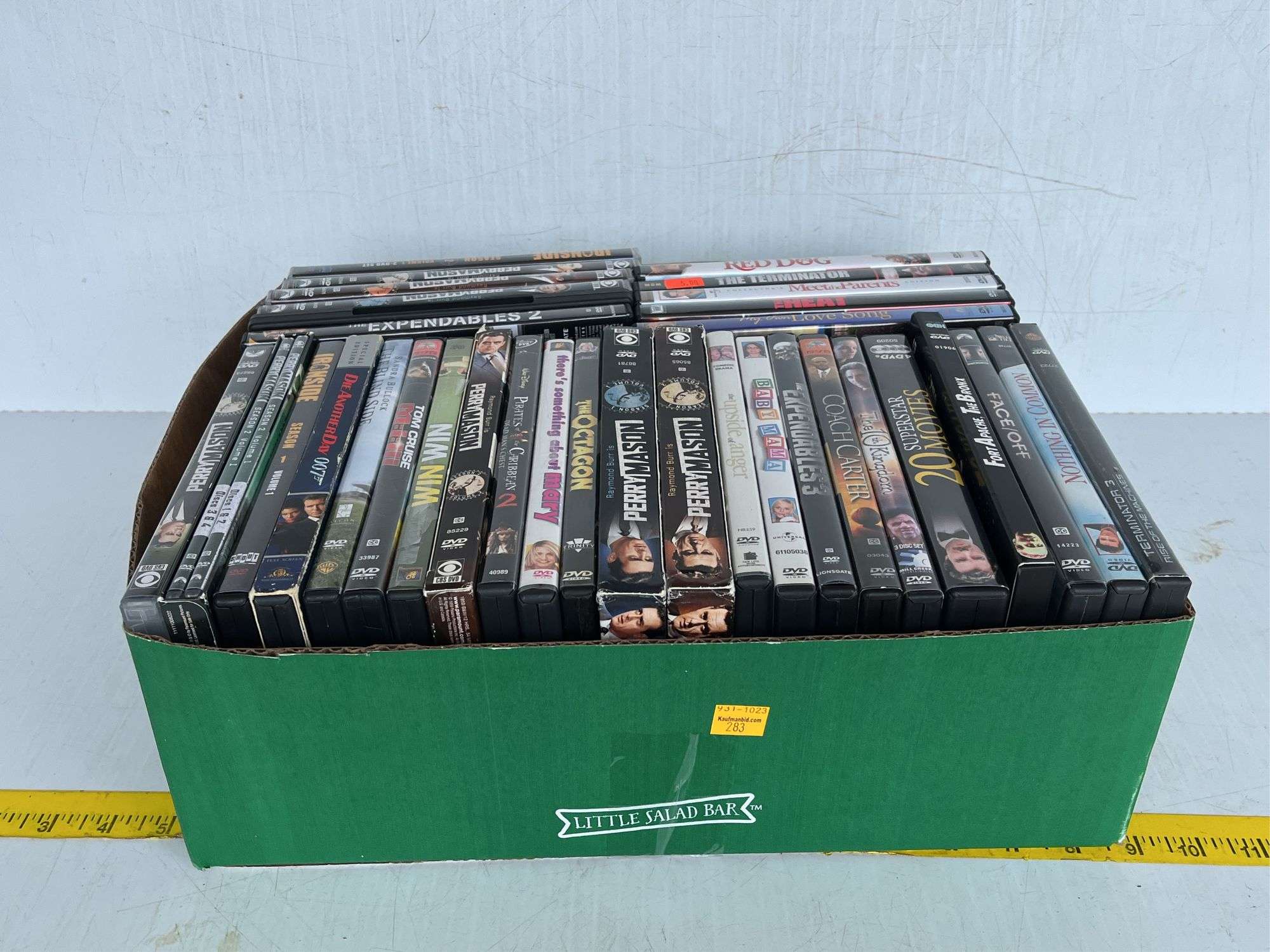Assorted DVDs - Kaufman Realty & Auctions