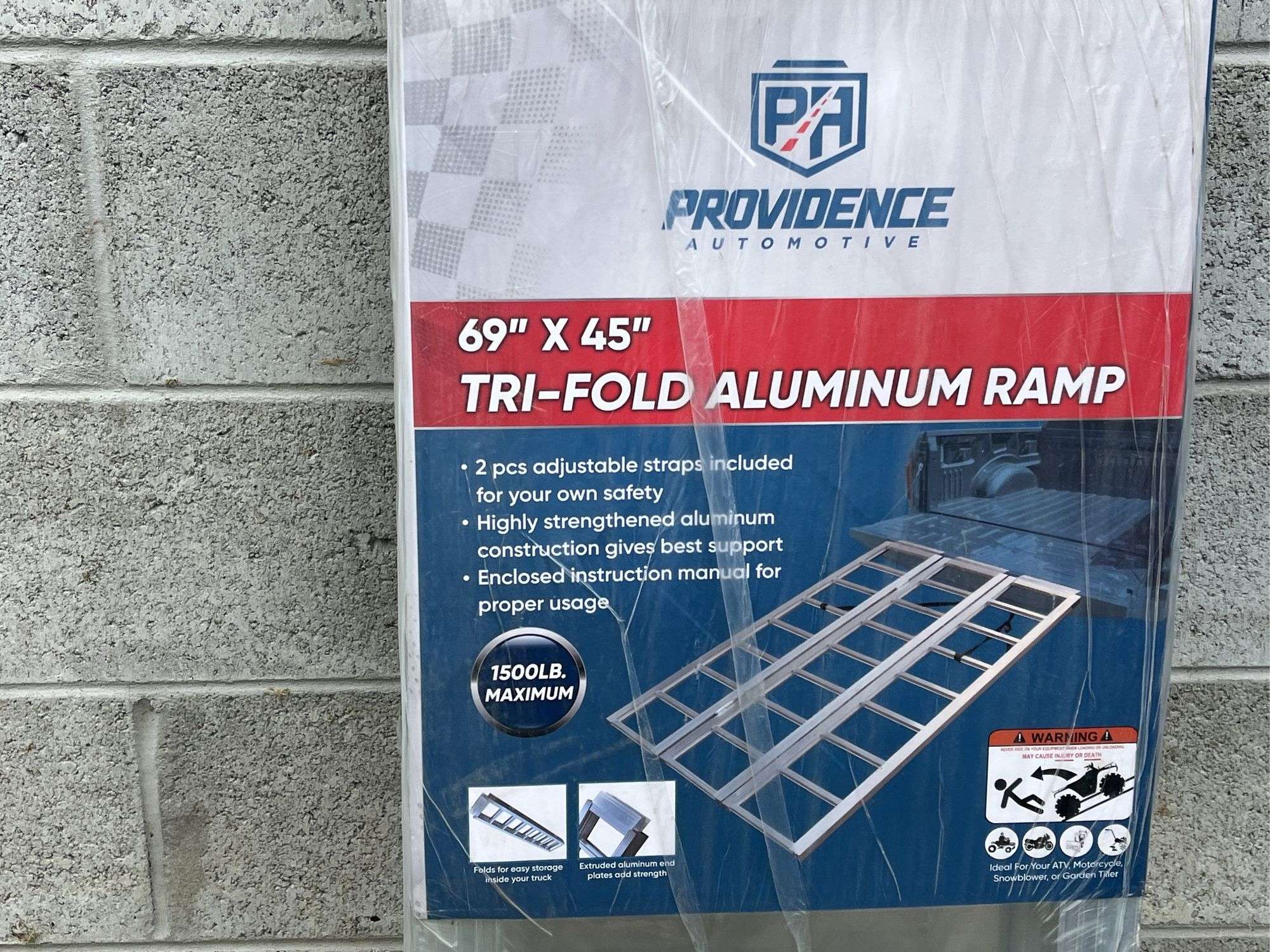 Providence Tri-Fold Aluminum Ramp - Kaufman Realty & Auctions