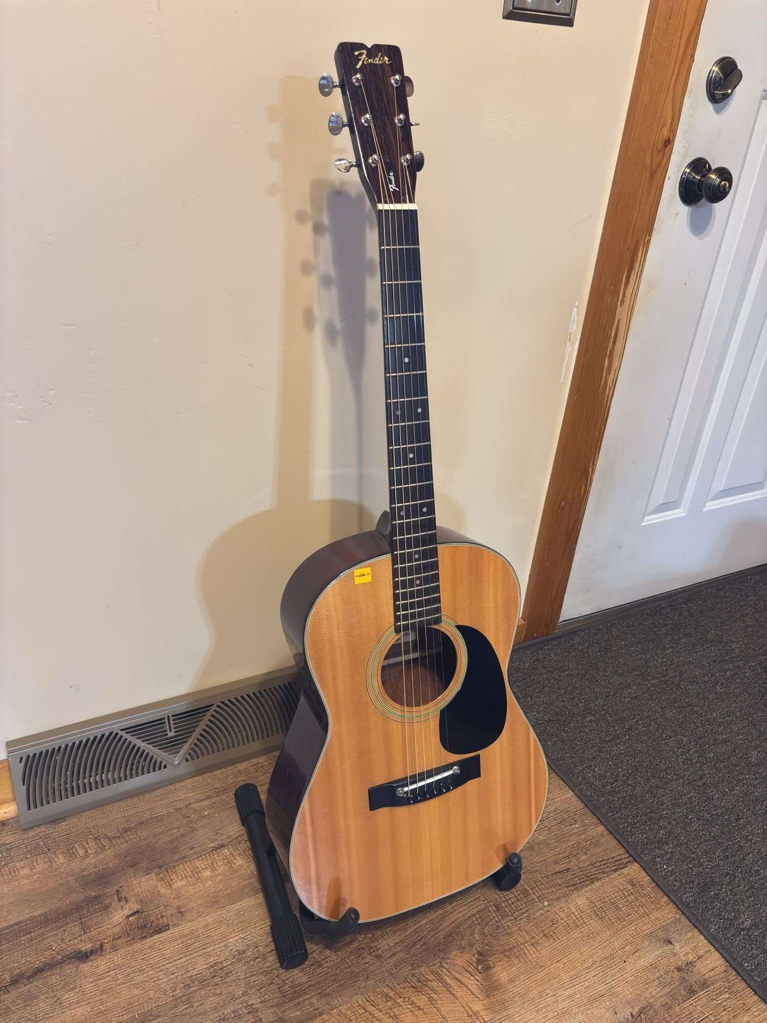 FENDER MODEL F-15 GUITAR AND STAND - Kaufman Realty & Auctions