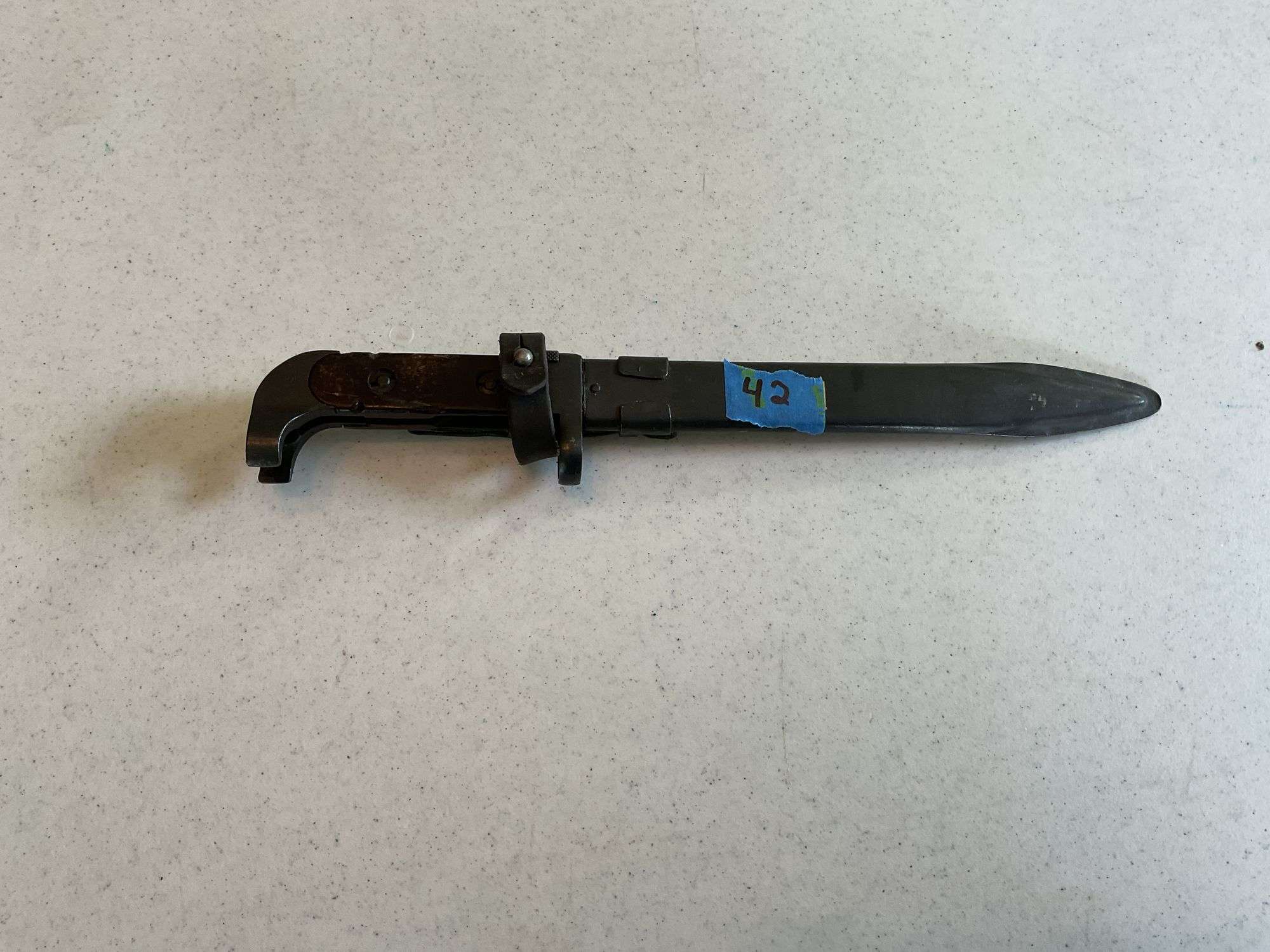 AK47 TYPE 1 BAYONET WITH SCABBARD - Kaufman Realty & Auctions