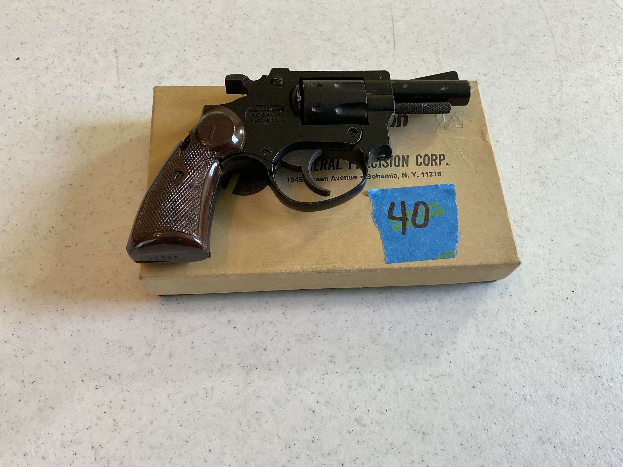 GENERAL PRECISION CORP. MODEL 20 22LR REVOLVER - Kaufman Realty & Auctions