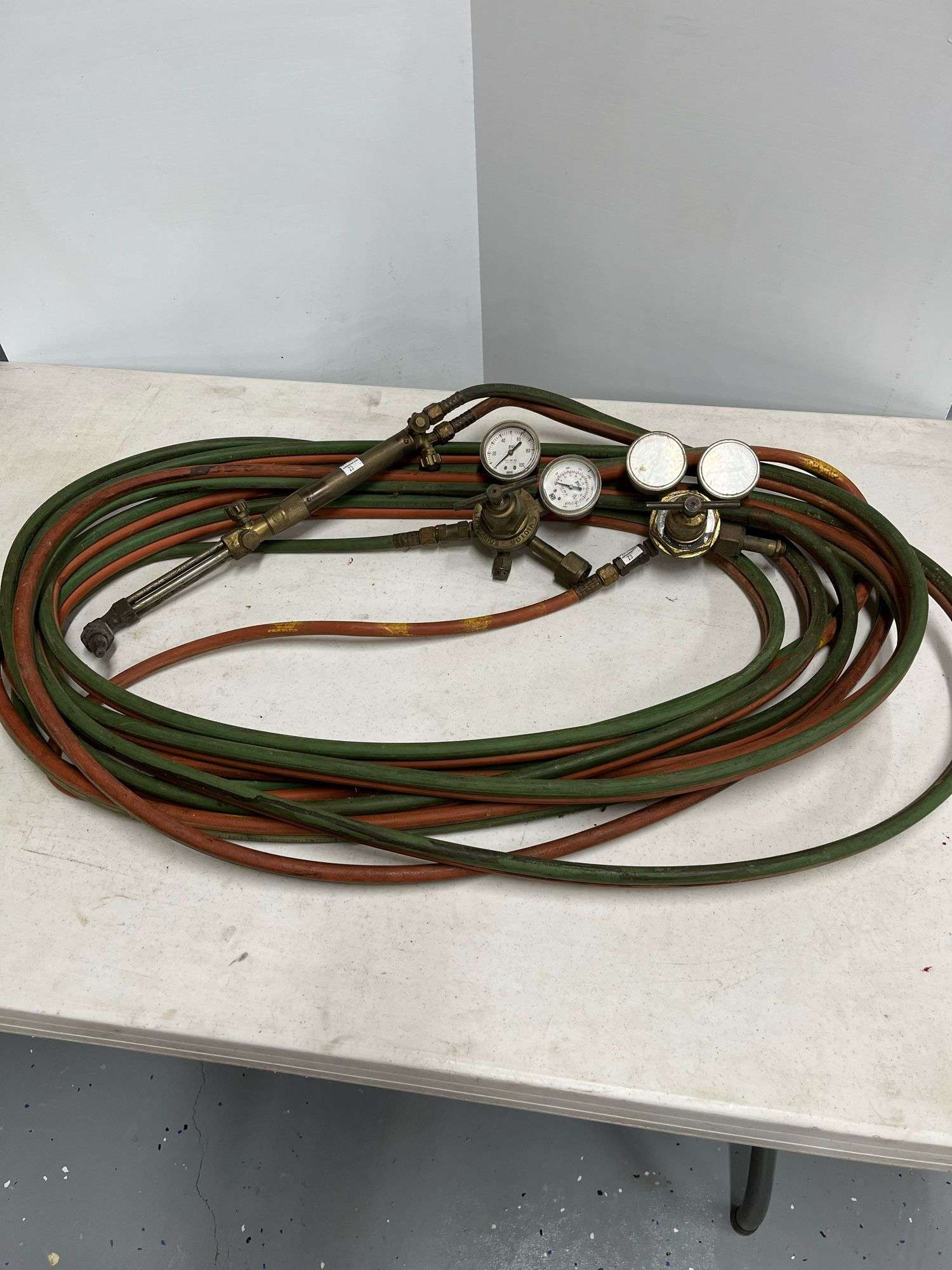 Cutting Torch + Regulators and Hose - Kaufman Realty & Auctions