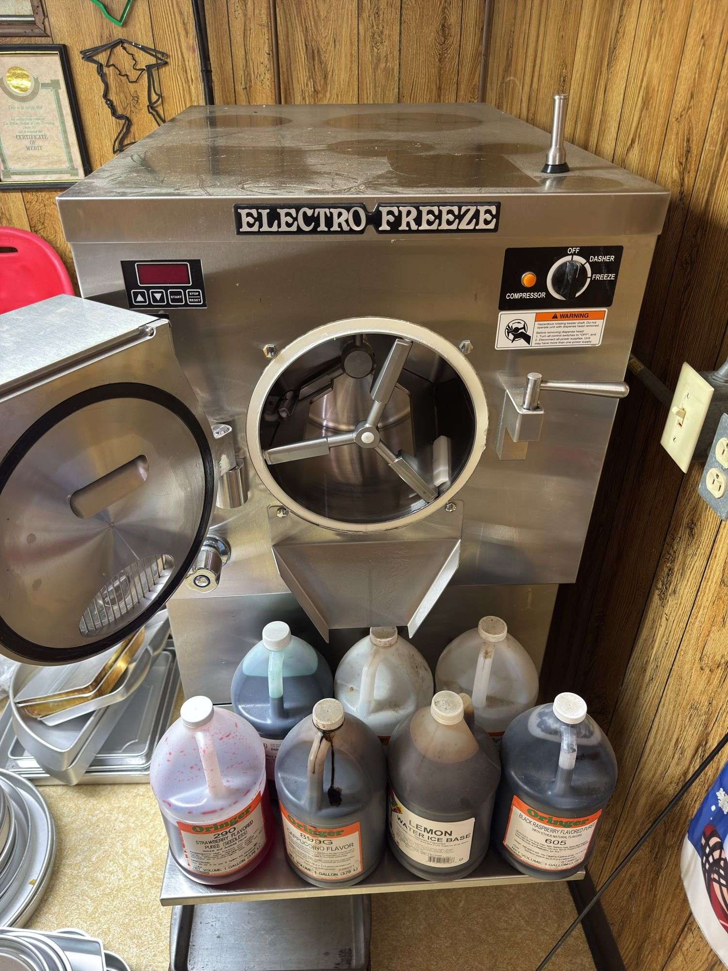 Electro Freeze Model B12 Ice Cream Machine - Kaufman Realty & Auctions