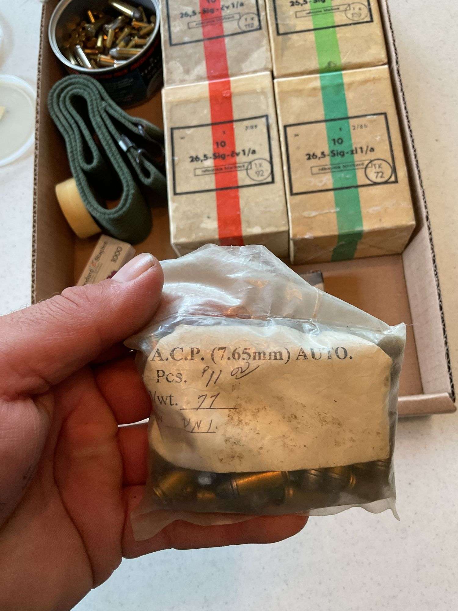 BOXES OF FLARES AND VARIETY OF AMMO - Kaufman Realty & Auctions