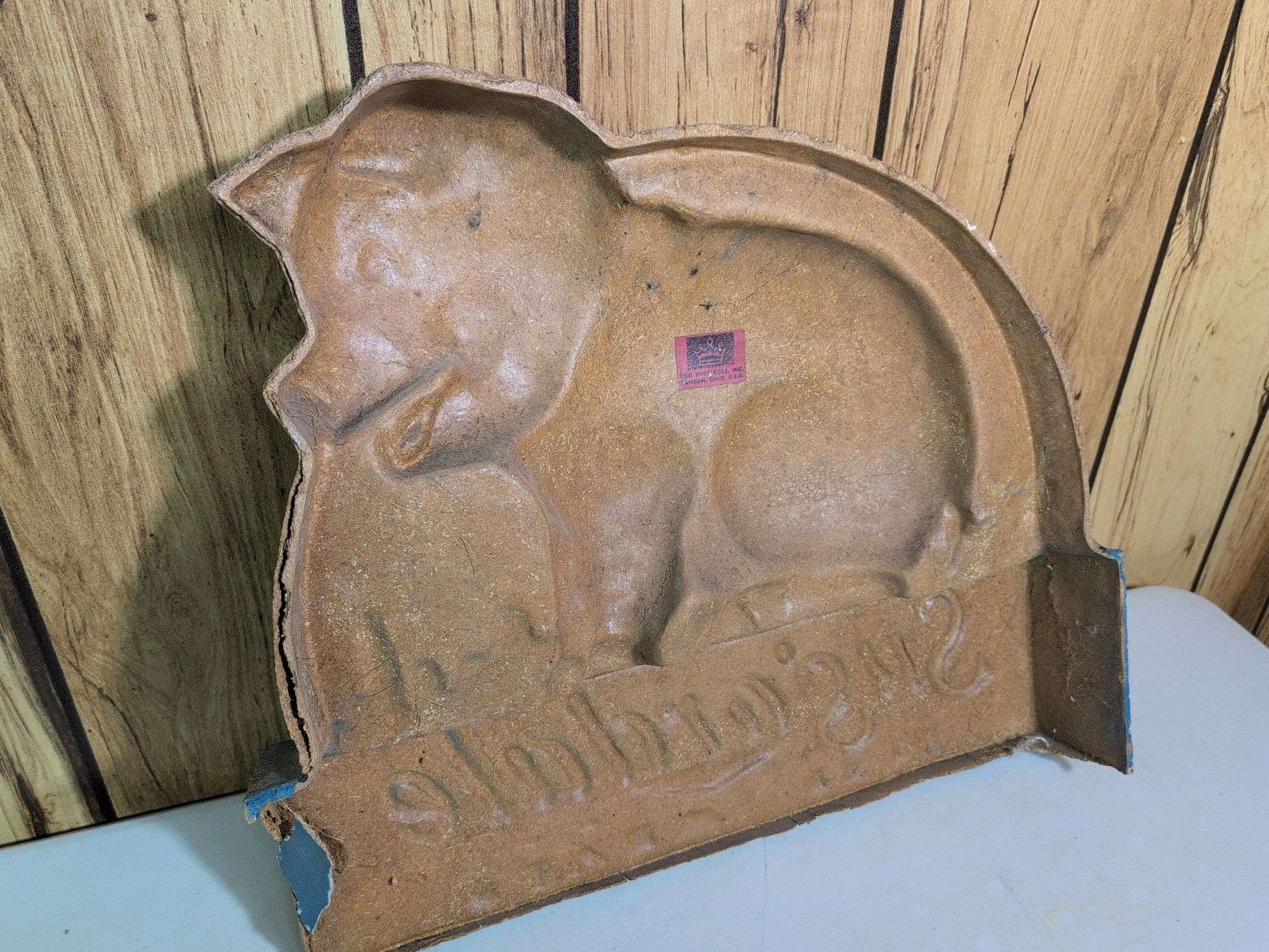 Sugardale Fine Meats hog sign - Kaufman Realty & Auctions