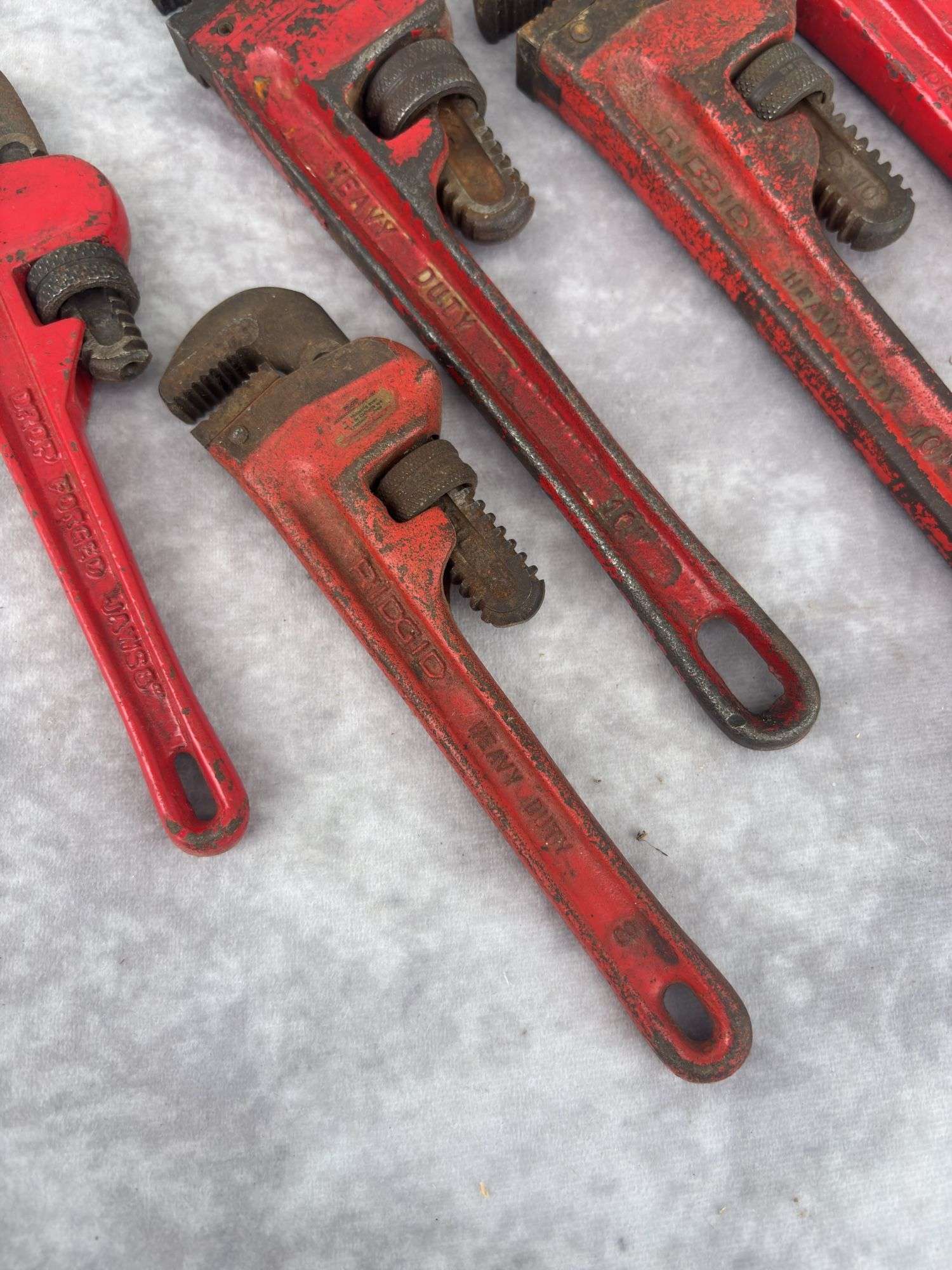 Small Pipe Wrenches-5 - Kaufman Realty & Auctions