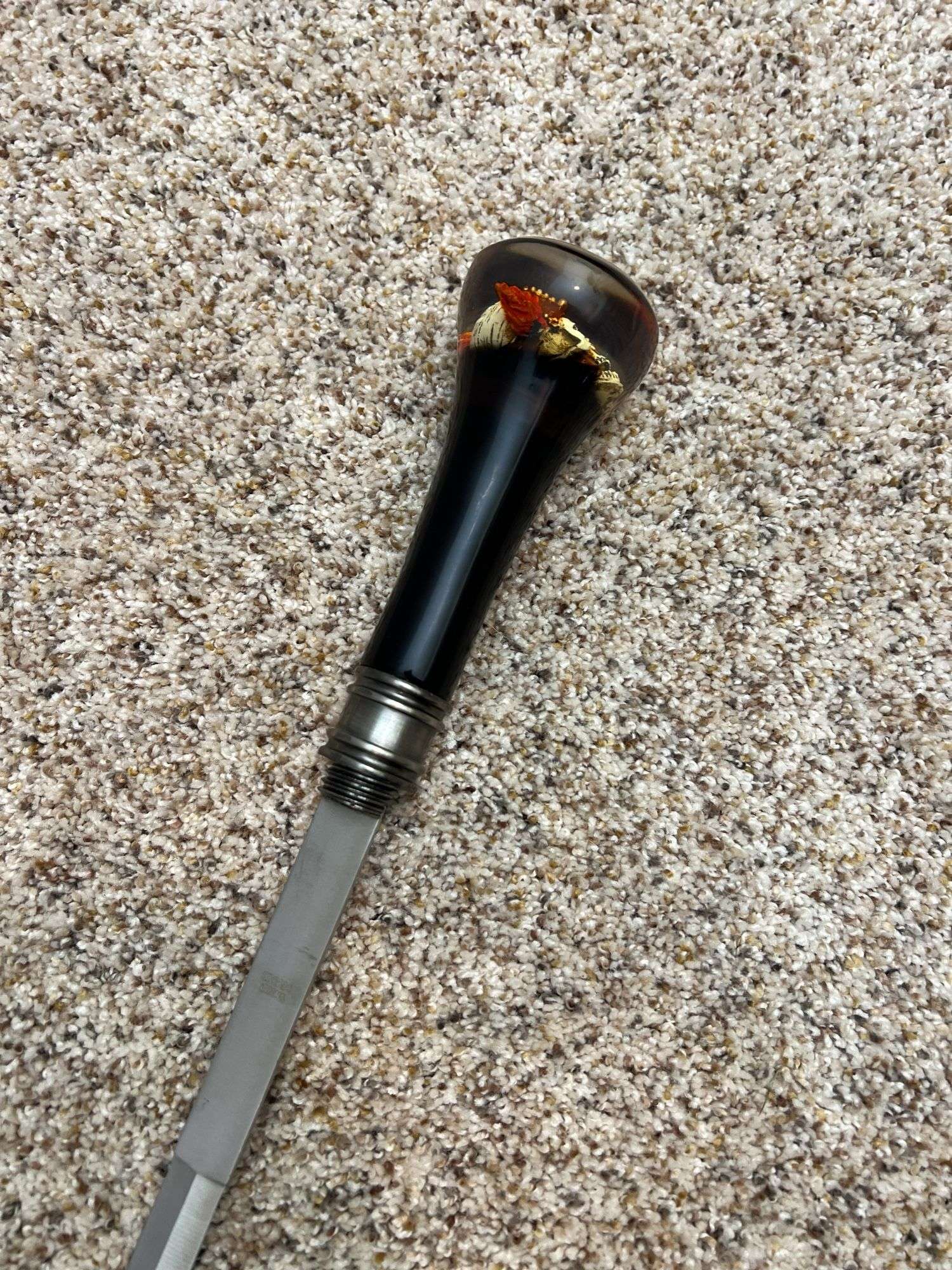 Pirate walking cane w/ sword & other personalized cane - Kaufman Realty ...