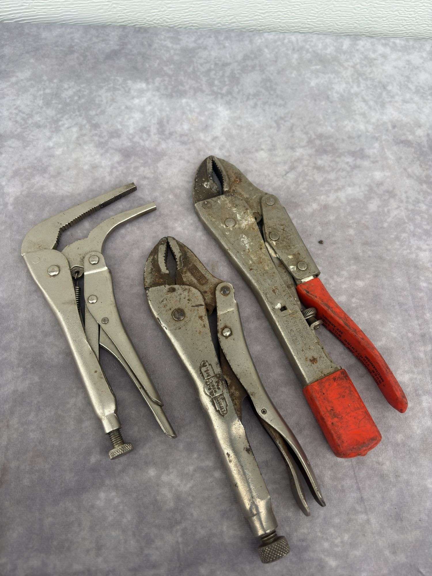 3 Grip Tools , 1 is a Vise Grip - Kaufman Realty & Auctions