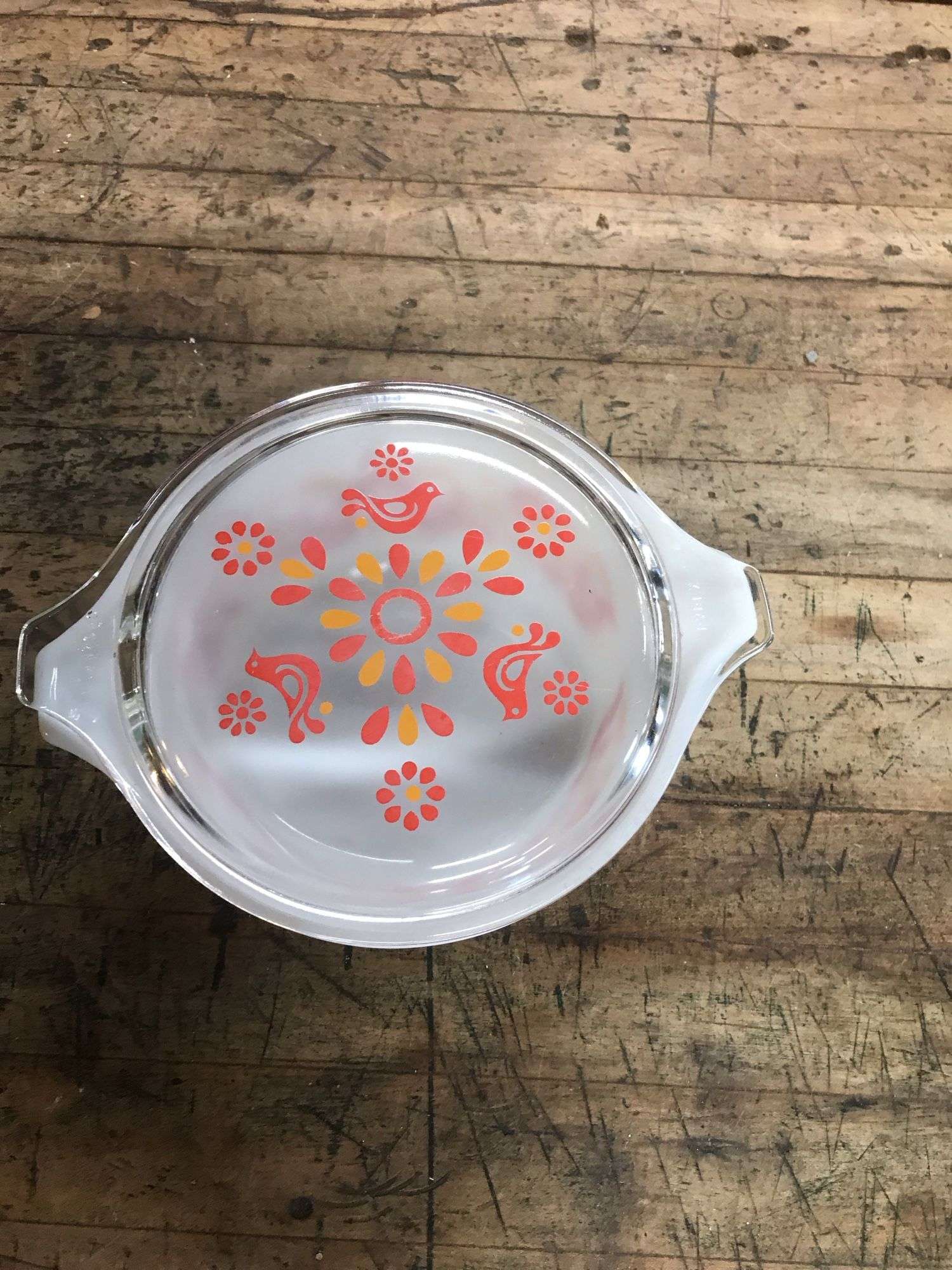 Vintage Pyrex friendship, 473 1 quart with lid - Kaufman Realty & Auctions