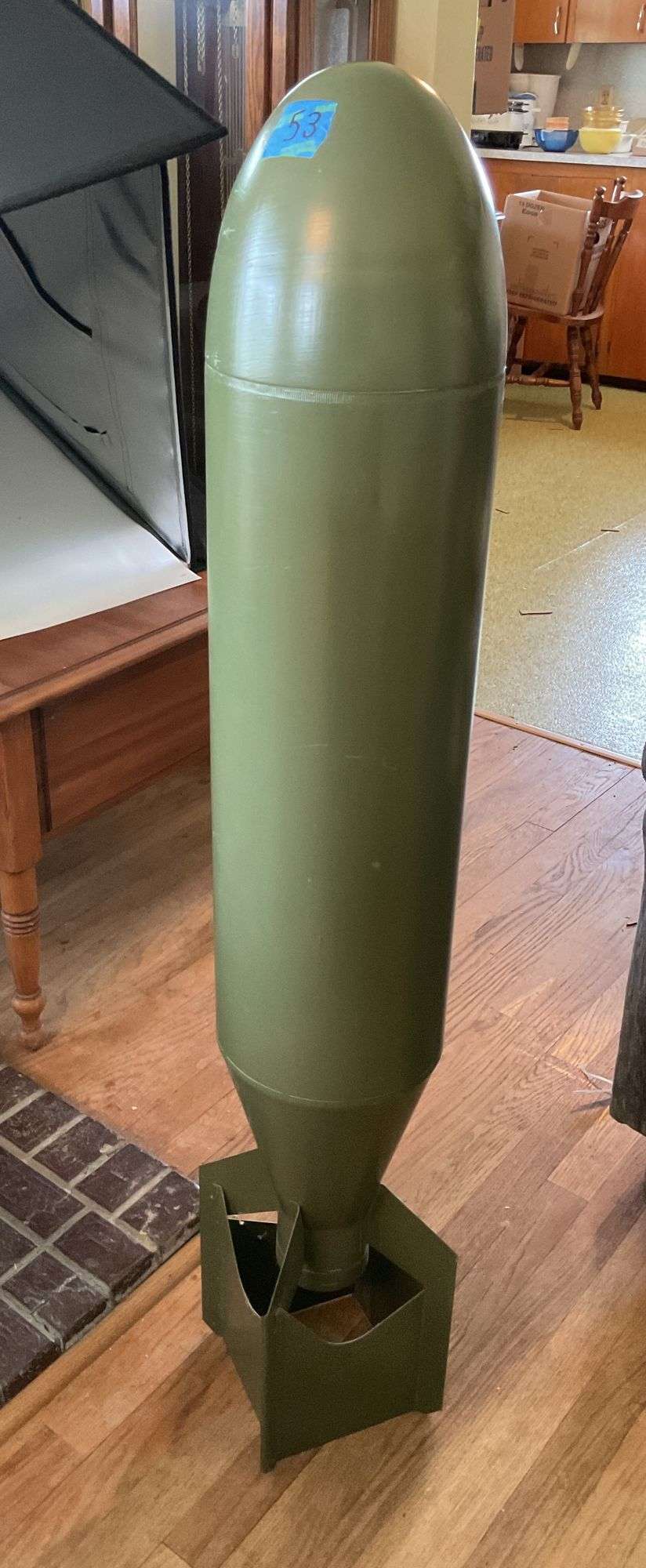 U.S. M38A2 TYPE PRACTICE BOMB - Kaufman Realty & Auctions