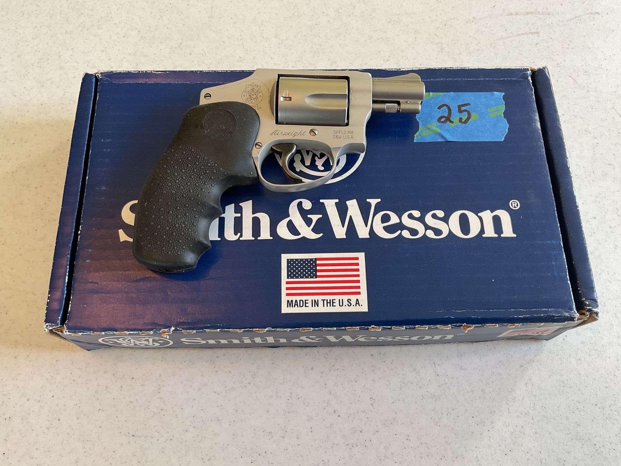 SMITH & WESSON .38 REVOLVER - Kaufman Realty & Auctions