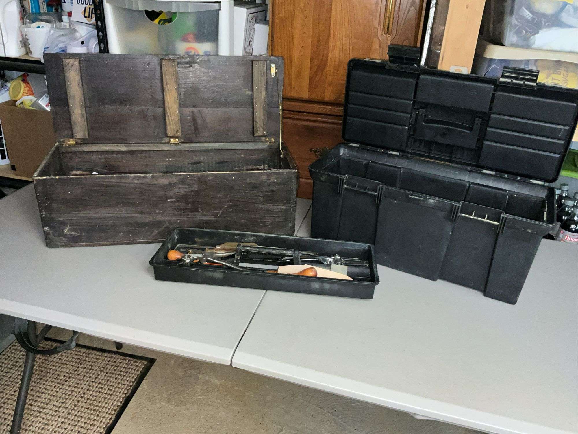 Leather repair items - Kaufman Realty & Auctions