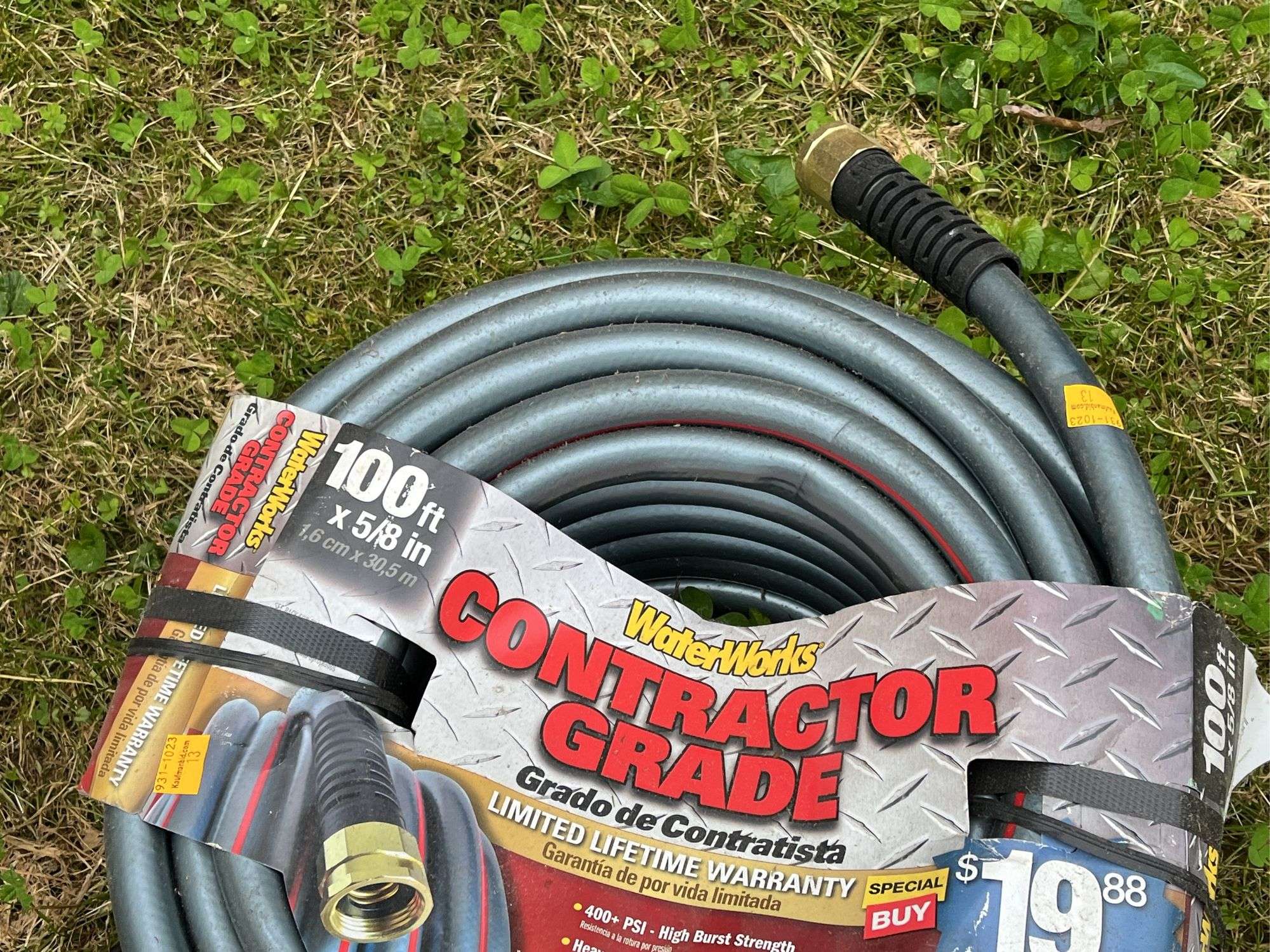 100’ Contractor Grade Water Hose - Kaufman Realty & Auctions