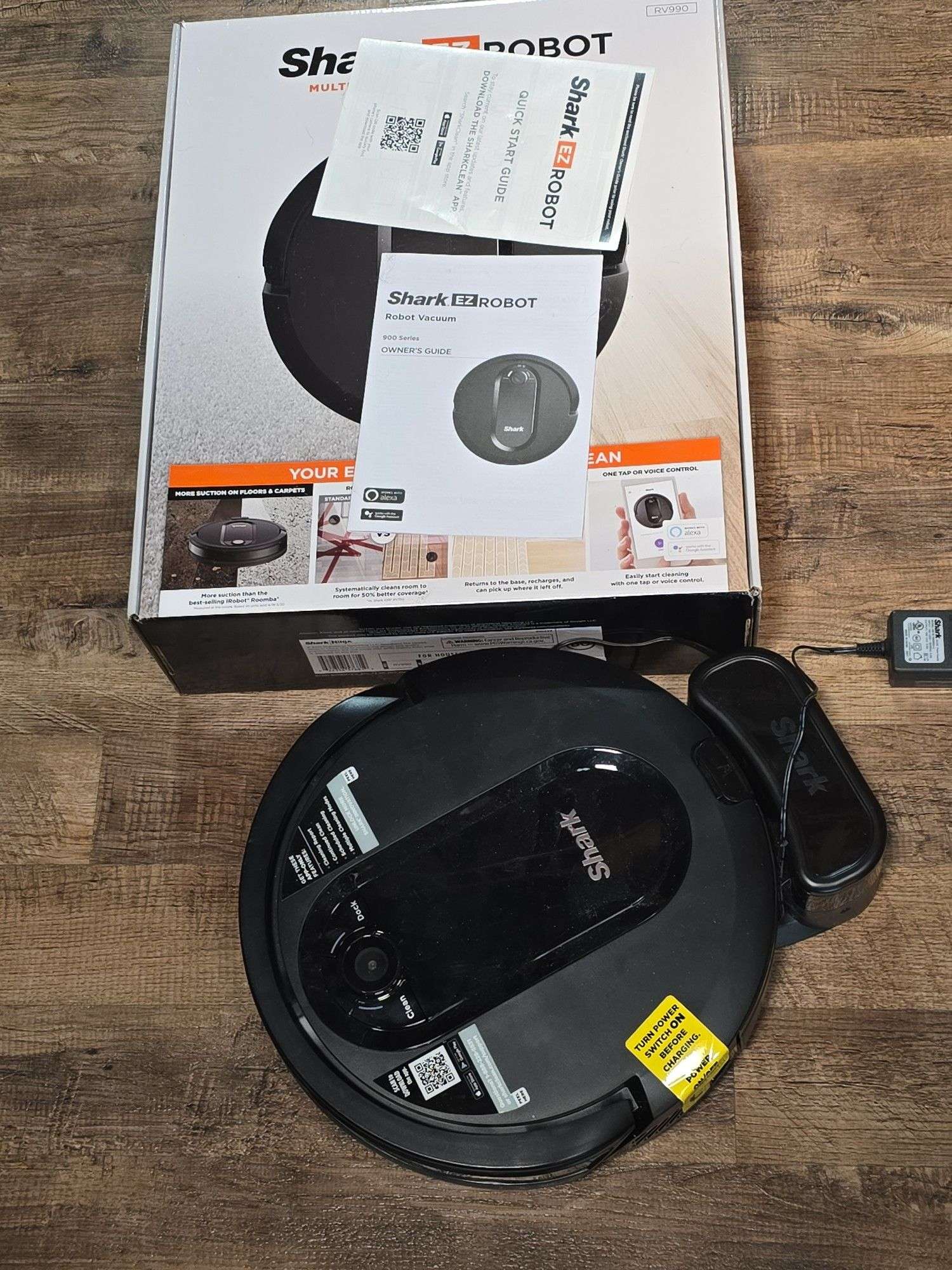 SHARK ROBOT SWEEPER - Kaufman Realty & Auctions