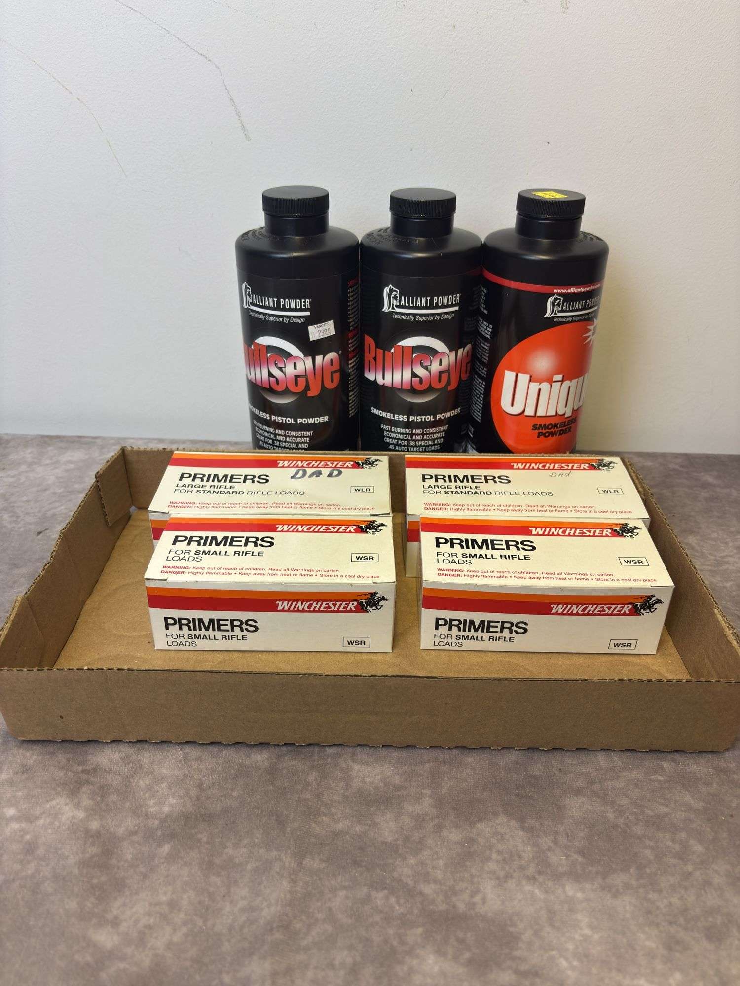 Primers & Powder - Kaufman Realty & Auctions