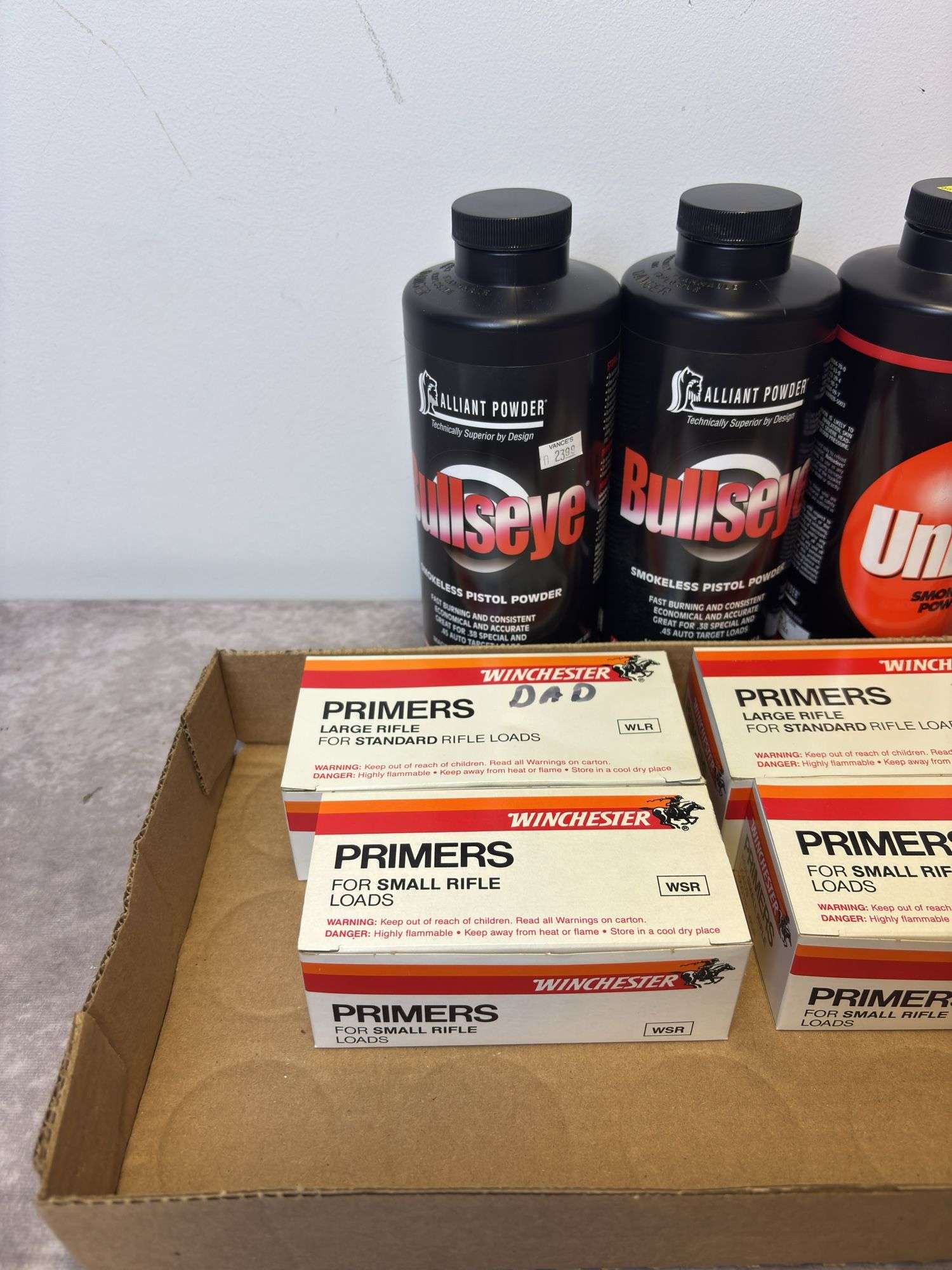 Primers & Powder - Kaufman Realty & Auctions