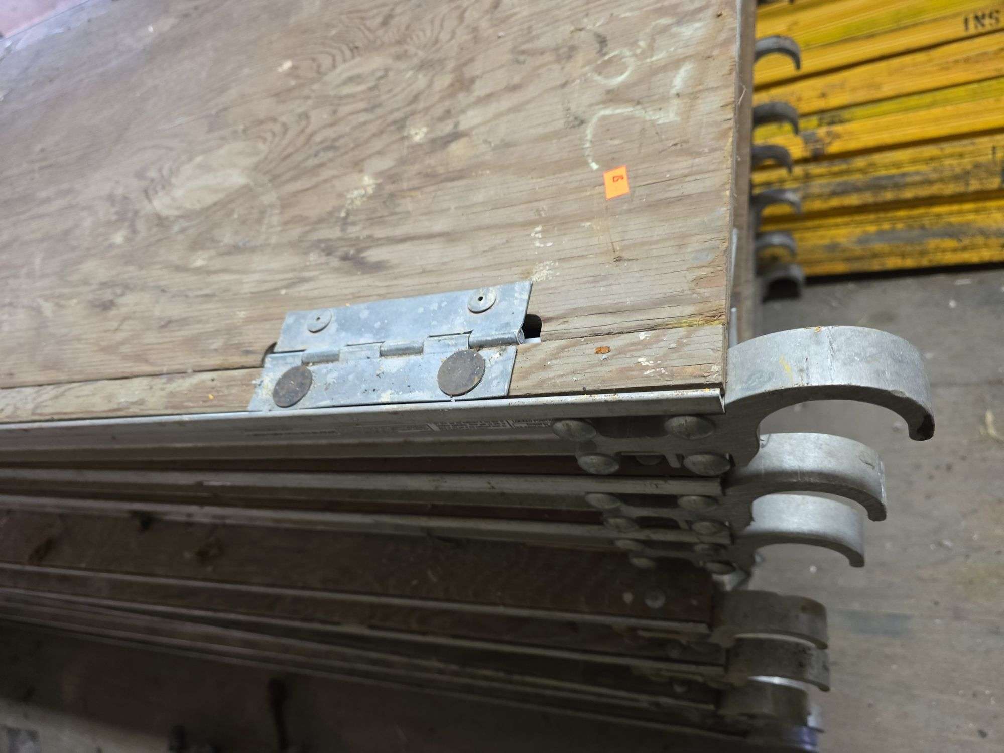 28in x 7ft walking plank w/ trap door - Kaufman Realty & Auctions