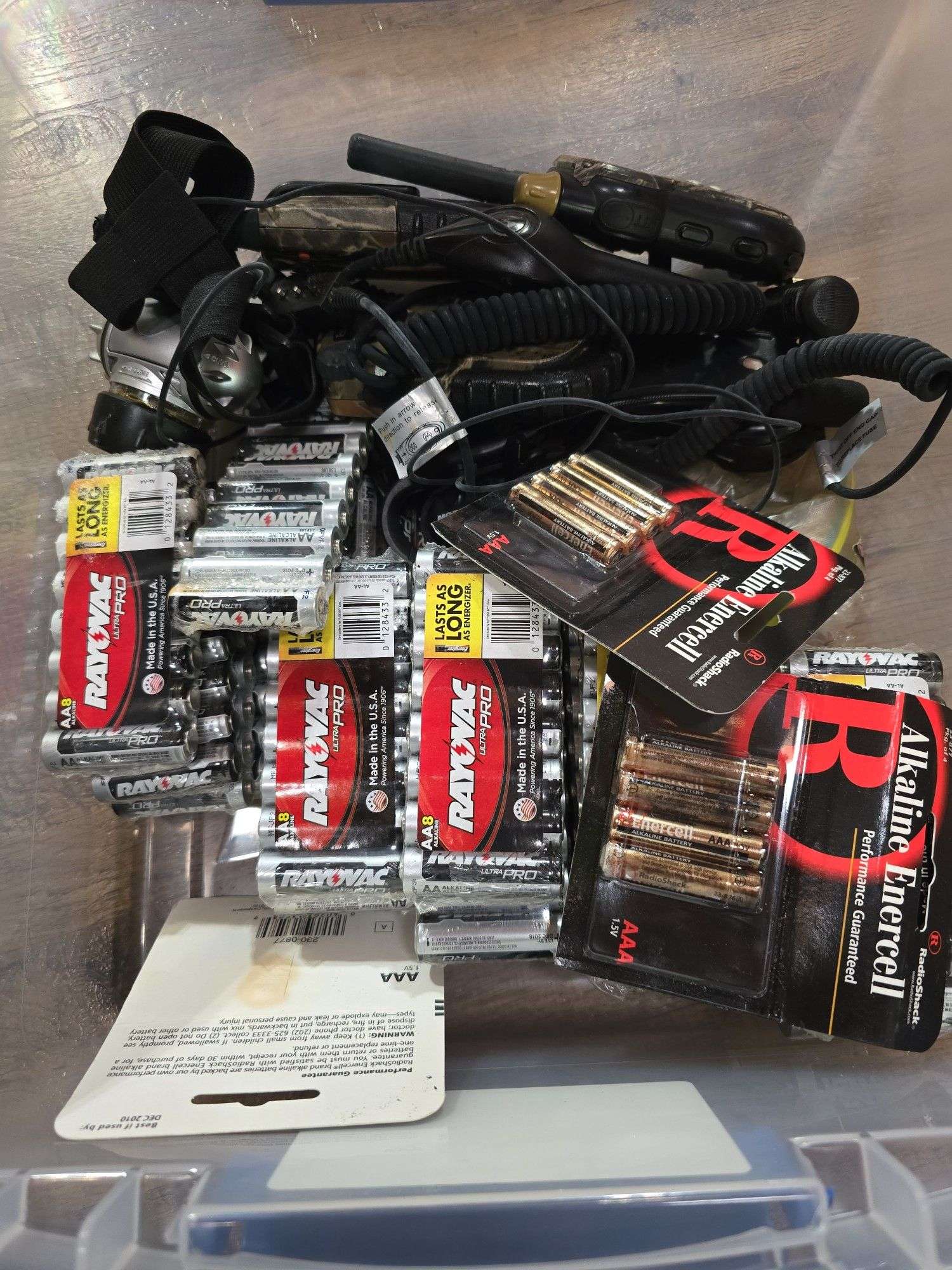 BATTERIES AND 2-WAY RADIOS - Kaufman Realty & Auctions