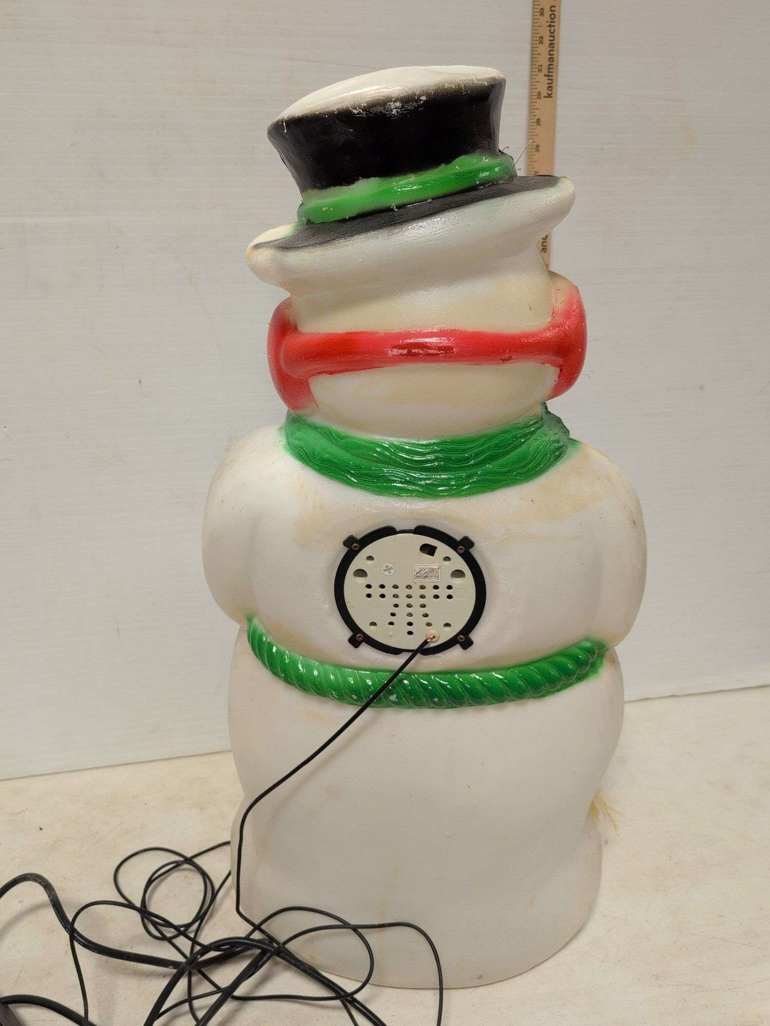 30" blow mold snowman - Kaufman Realty & Auctions