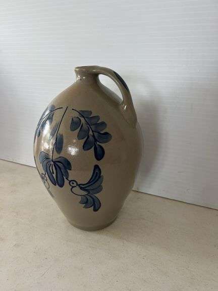 BB pottery jug- 13" - Kaufman Realty & Auctions
