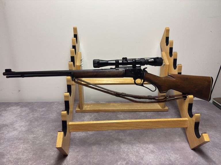 Marlin 39A ,Lever Action 22 Cal. w/Silver Antler Scope - Kaufman Realty ...