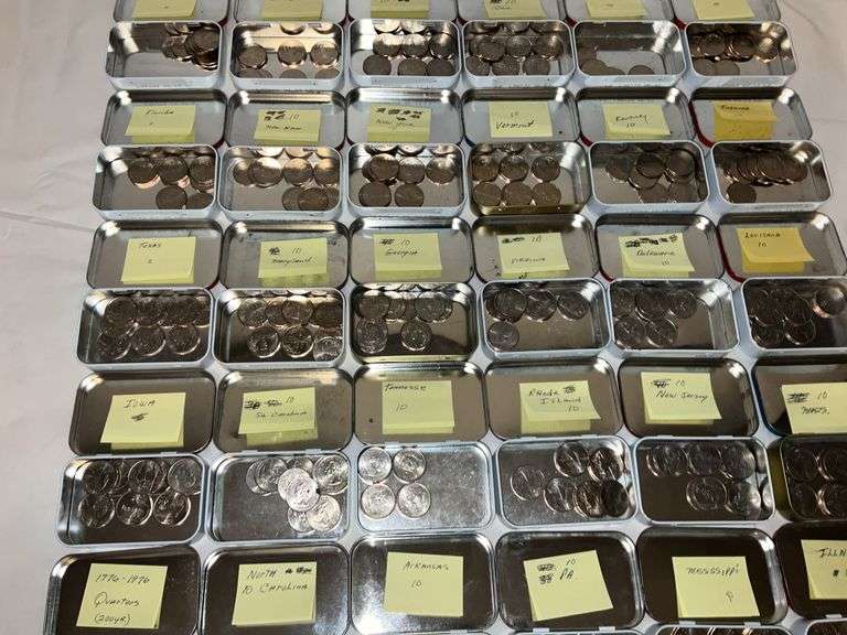 State quarters 10 of each, 30 states, total 300 quarters - Kaufman ...
