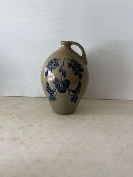 BB pottery jug- 13" - Kaufman Realty & Auctions