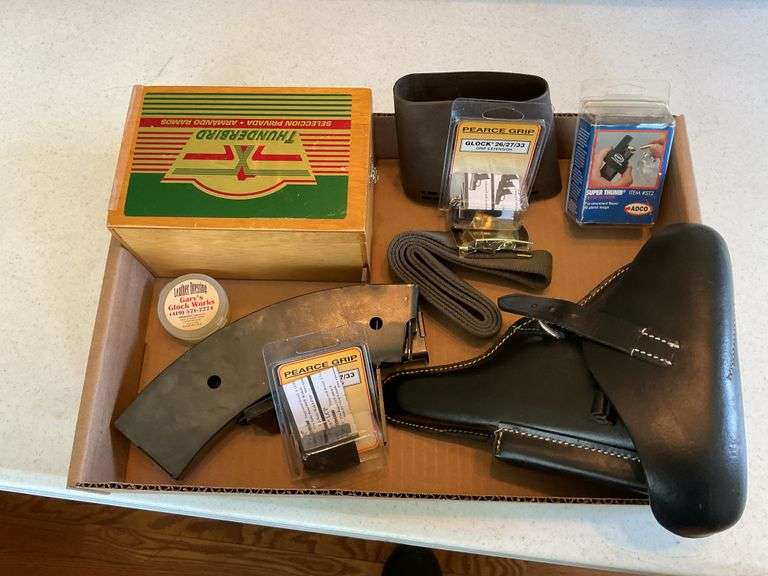 MAGAZINES, GRIPS, AND HOLSTERS - Kaufman Realty & Auctions