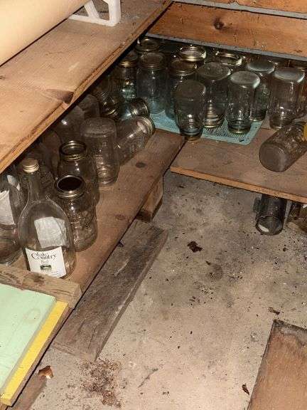 VARIETY OF CANNING JARS - Kaufman Realty & Auctions