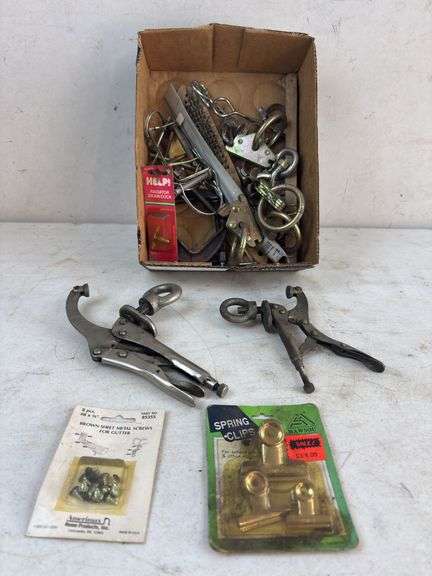 Clamps , Hitch Safety Pins - Kaufman Realty & Auctions