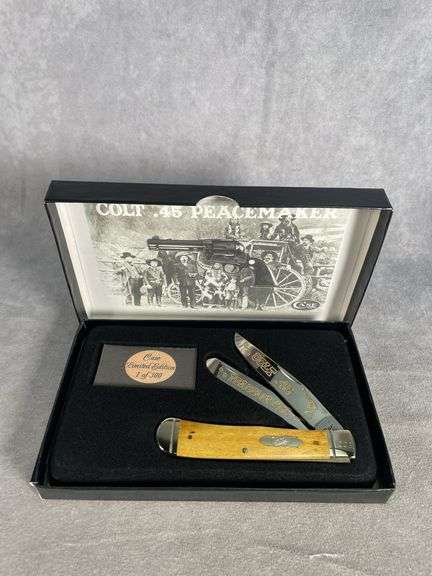 2016 CASE XX COLT .45 PEACEMAKER TRAPPER - Kaufman Realty & Auctions