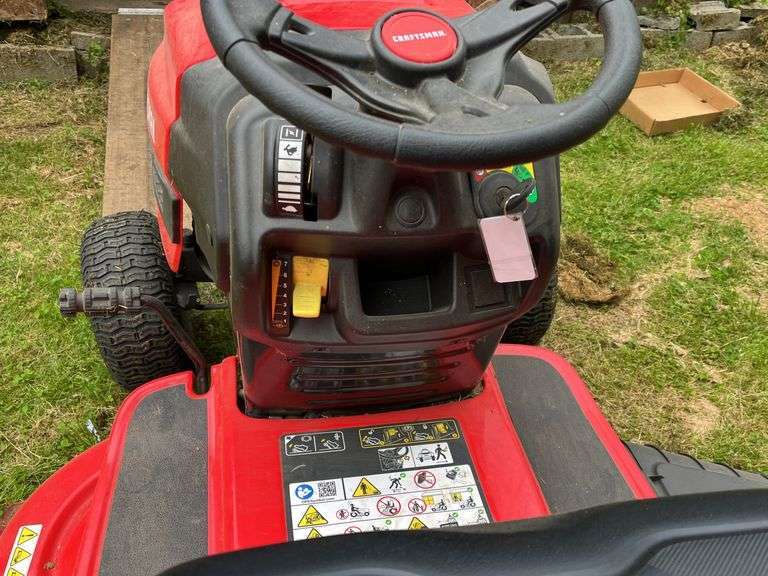2022 Craftsman T110K Lawnmower - Kaufman Realty & Auctions