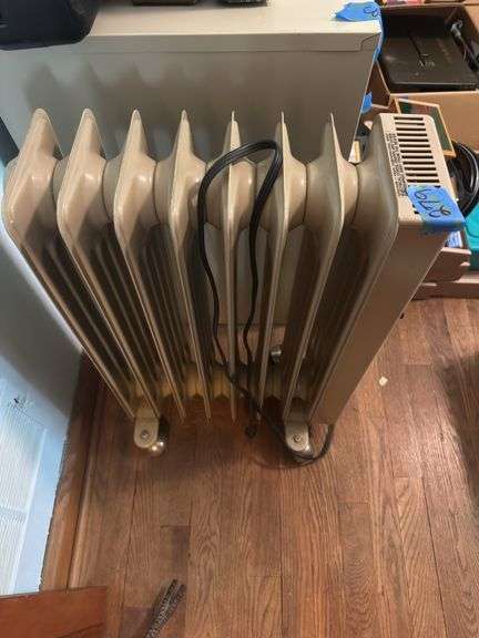 ARVIN THERMOIL OIL FILLED RADIANT HEATER (UNTESTED) - Kaufman Realty ...