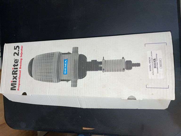 MIXRITE DEMA 2.5 FERTILIZER INJECTOR - Kaufman Realty & Auctions