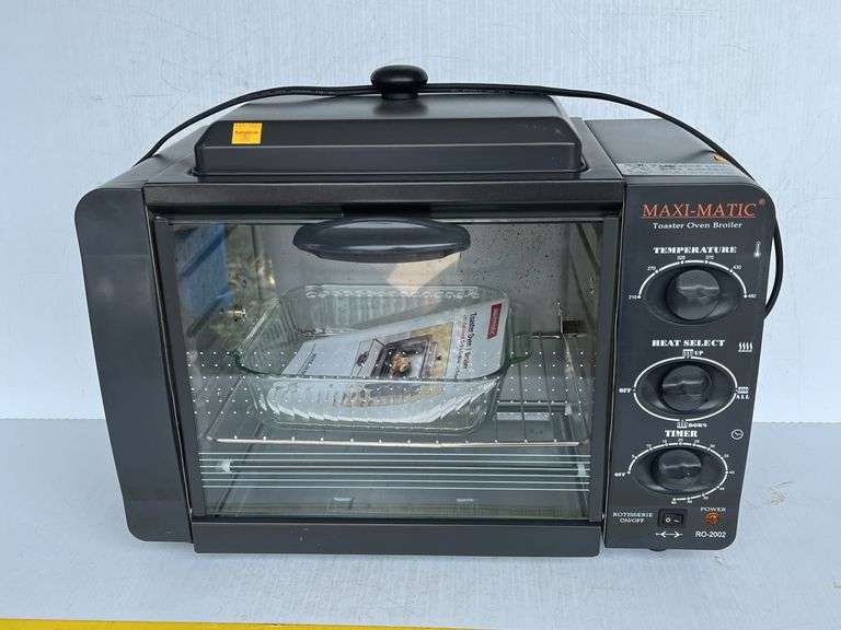 Maxi-Magic Toaster Oven Broiler - Kaufman Realty & Auctions