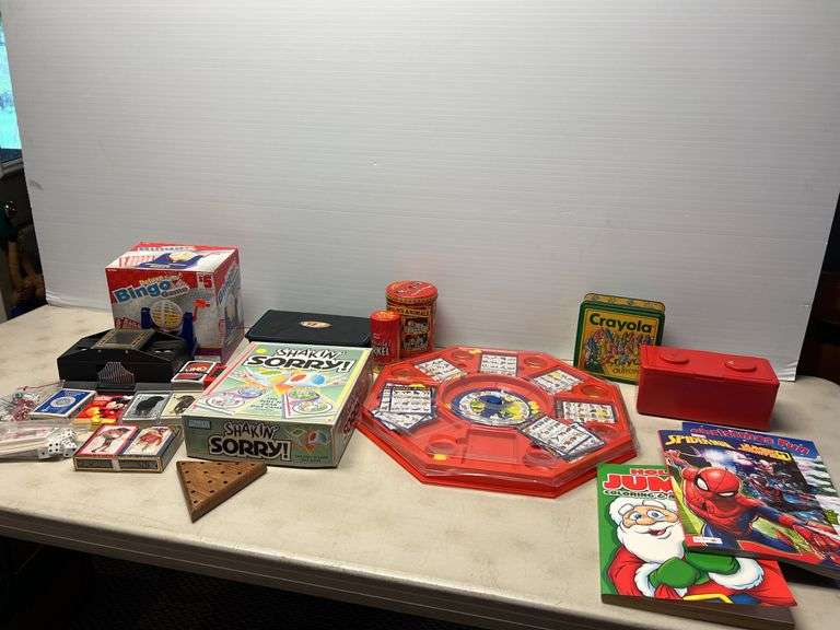 Misc games- Bingo, Sorry, playing cards, boggle, & more - Kaufman ...