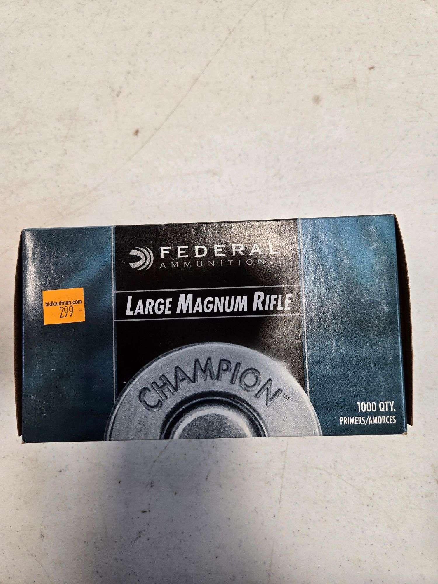 Federal Ammunition Large Magnum Rifle primers - Kaufman Realty & Auctions