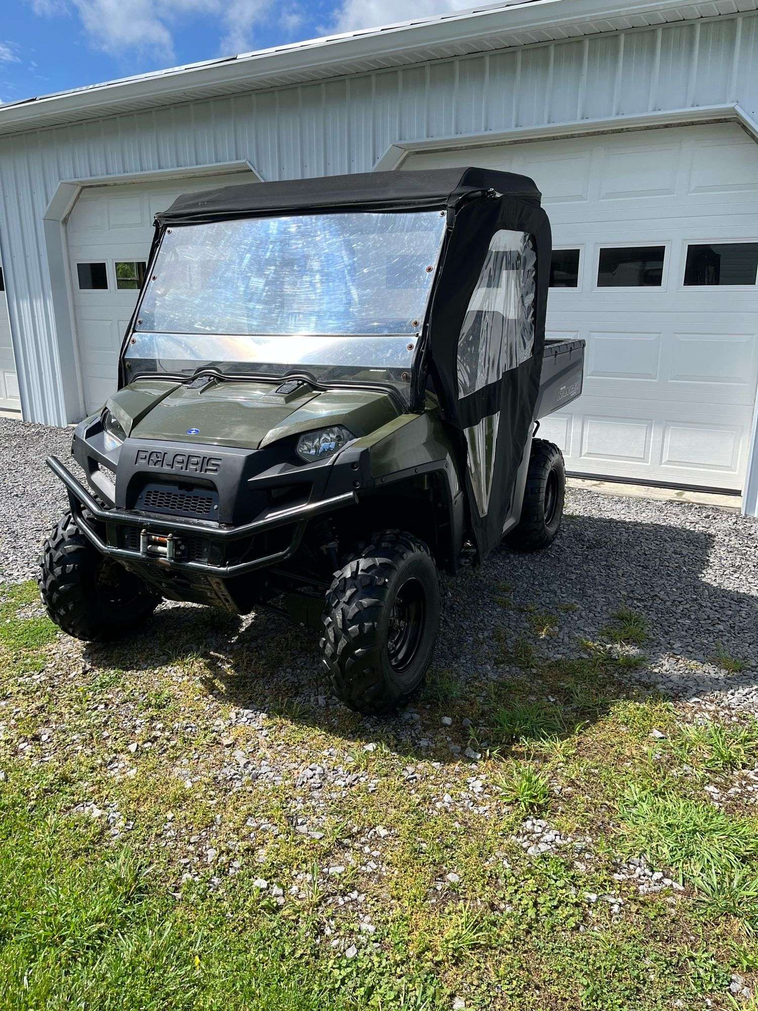 2008 Polaris Ranger 4x4 Side by Side No TITLE - Kaufman Realty & Auctions