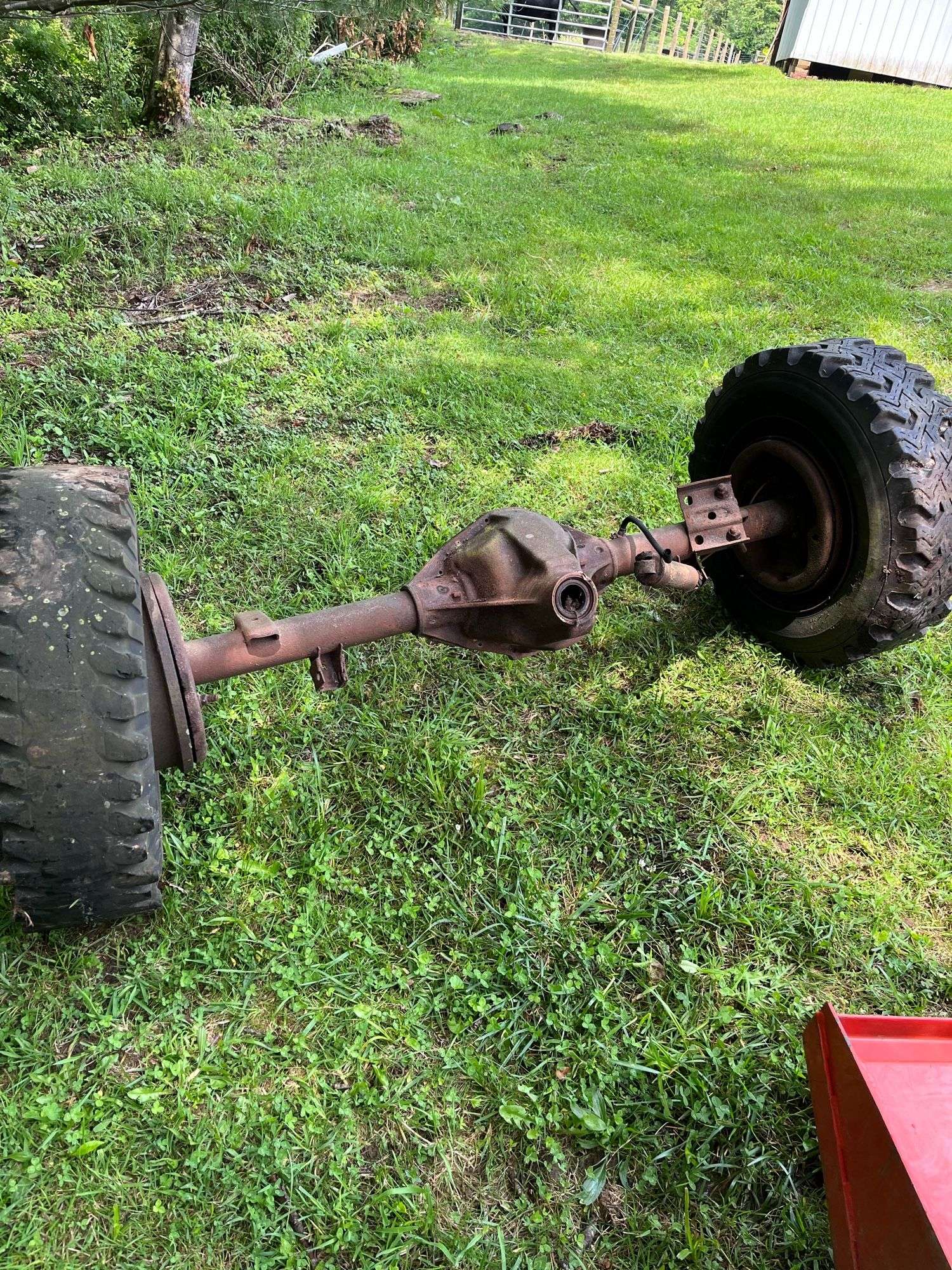 Rear Axle Housing - Kaufman Realty & Auctions
