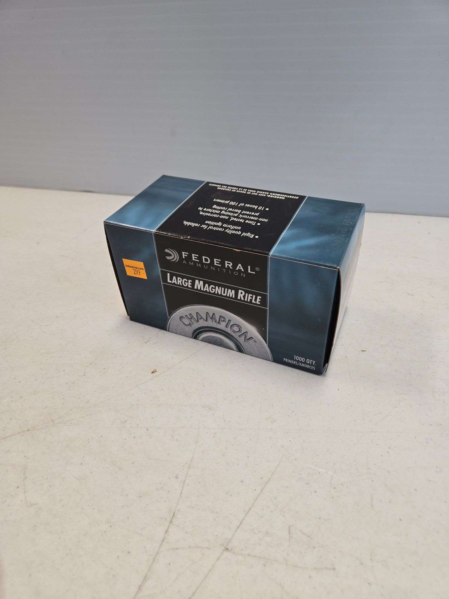 Federal Ammunition Large Magnum Rifle primers - Kaufman Realty & Auctions