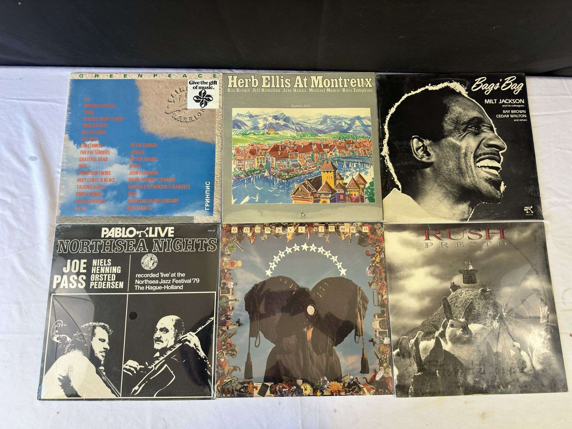 (6) Vinyl Records IN PLASTIC - Kaufman Realty & Auctions