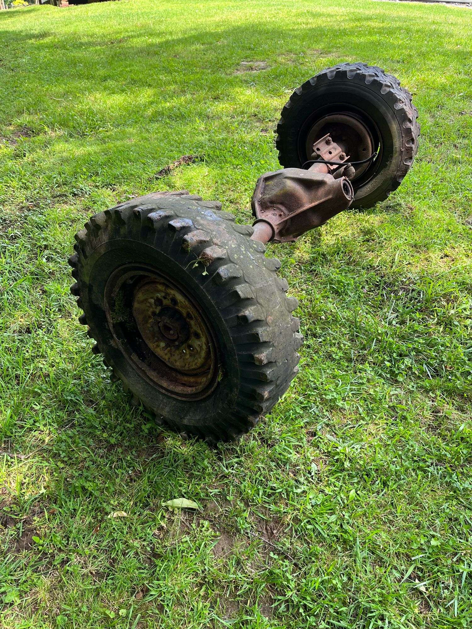 Rear Axle Housing - Kaufman Realty & Auctions