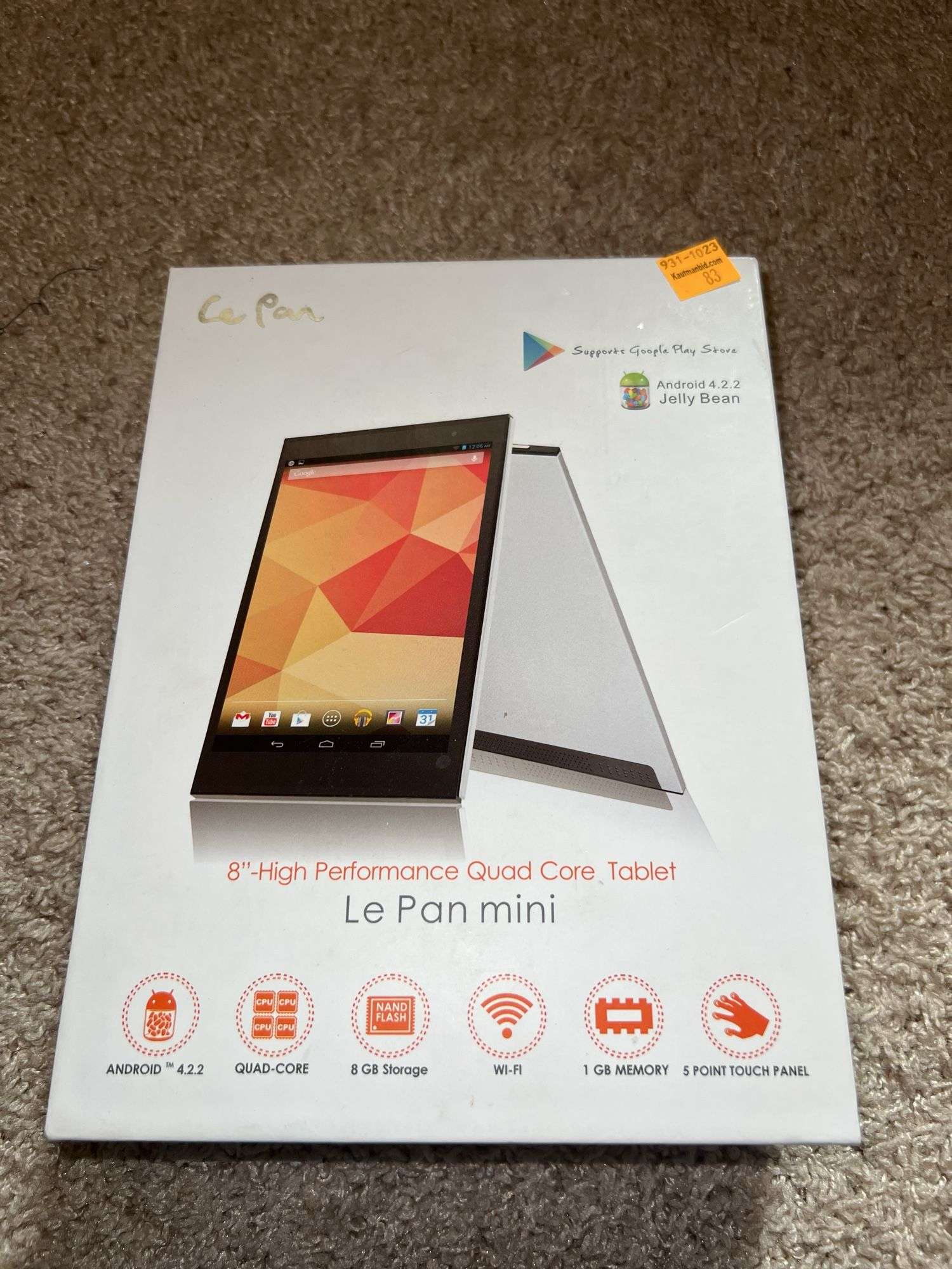 Le Pan Mini Tablet - Kaufman Realty & Auctions