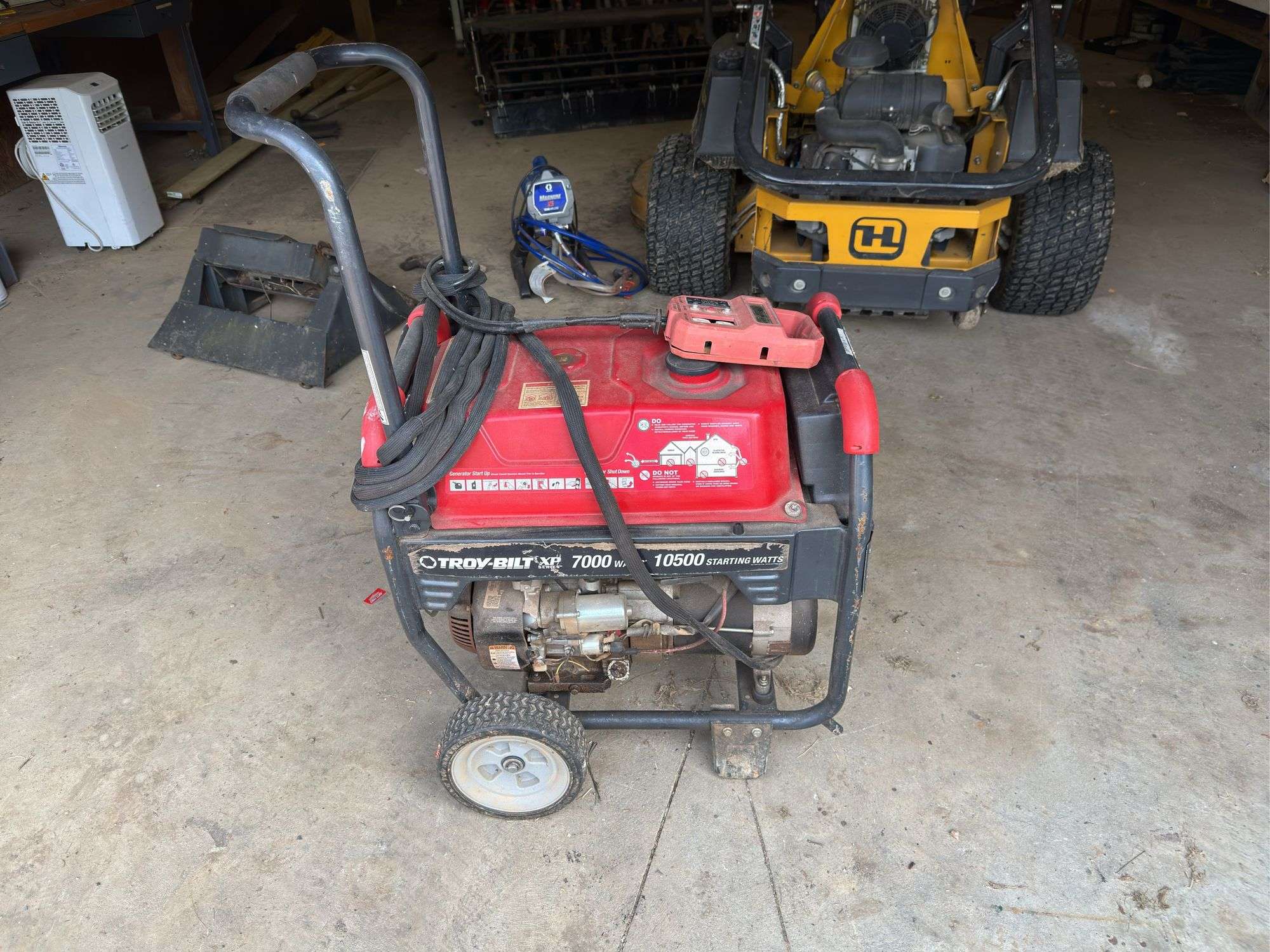 Troy-Bilt 7,000 Watts 10500 Starting Watts Generator - Kaufman Realty ...