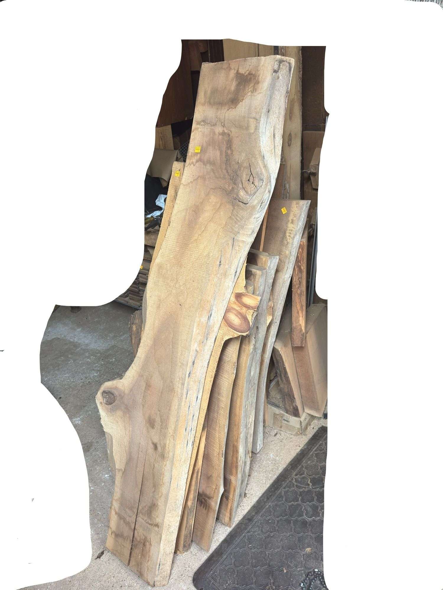 Assortment of Lumber Slabs - Kaufman Realty & Auctions